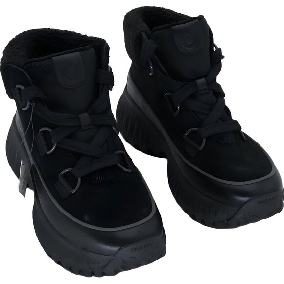 Cole Haan | Shoes | Cole Haan Womens Zerogrand Flurry Black Hiker Boots ...